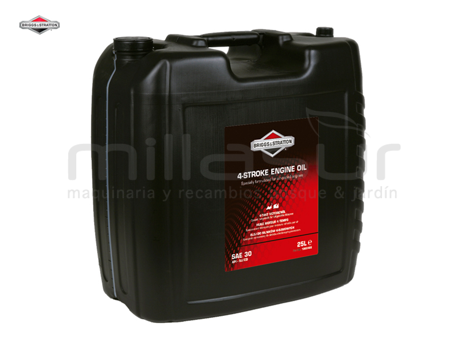 ACEITE SAE 30, 25 L | Millasur | Maquinaria y recambios para bosque ...